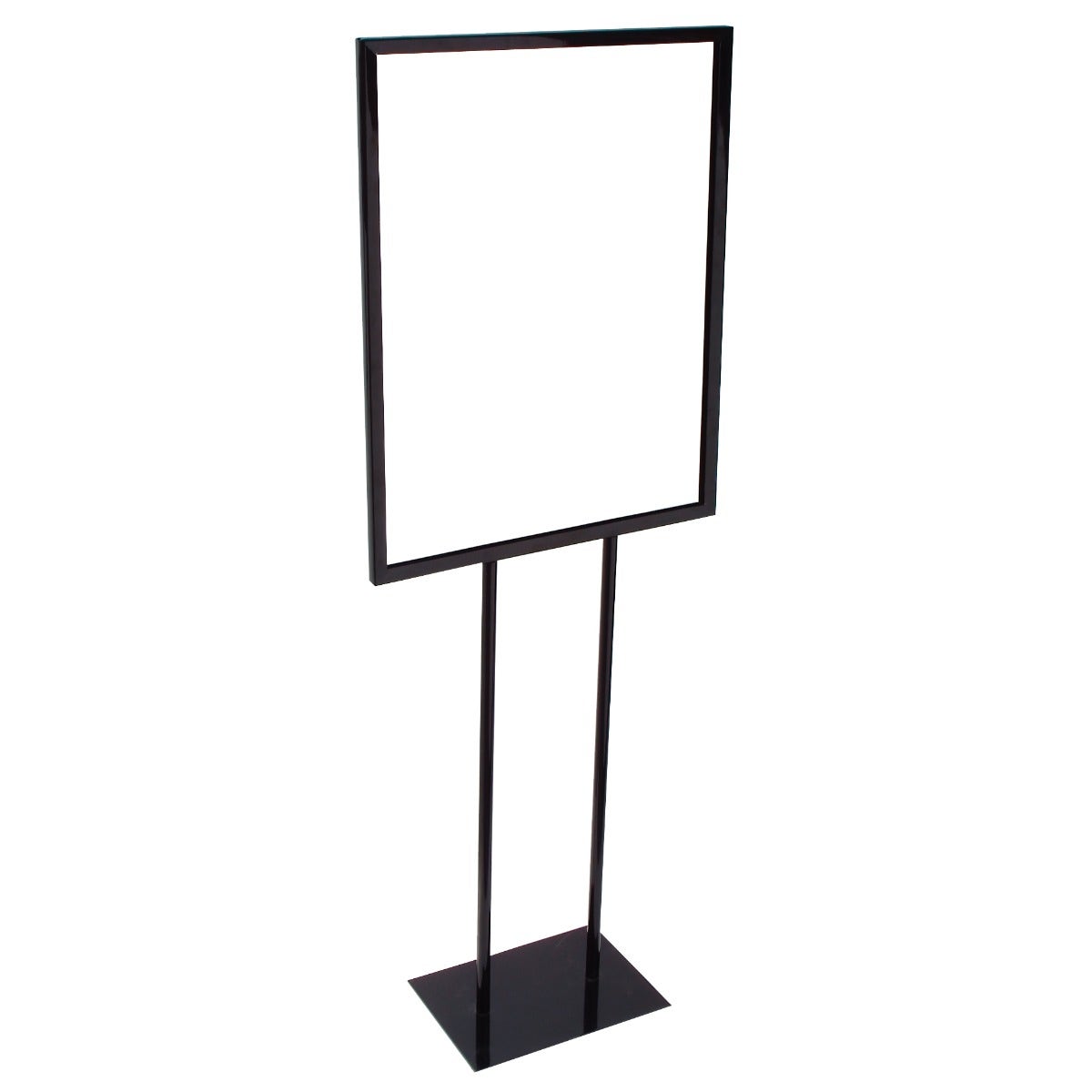 Floor Standing Sign Holder | Round Tubing Supports | Rectangular Base ...